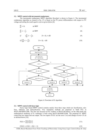 VHDL Based Maximum Power Point Tracking of Photovoltaic Using Fuzzy Logic Control | PDF ...