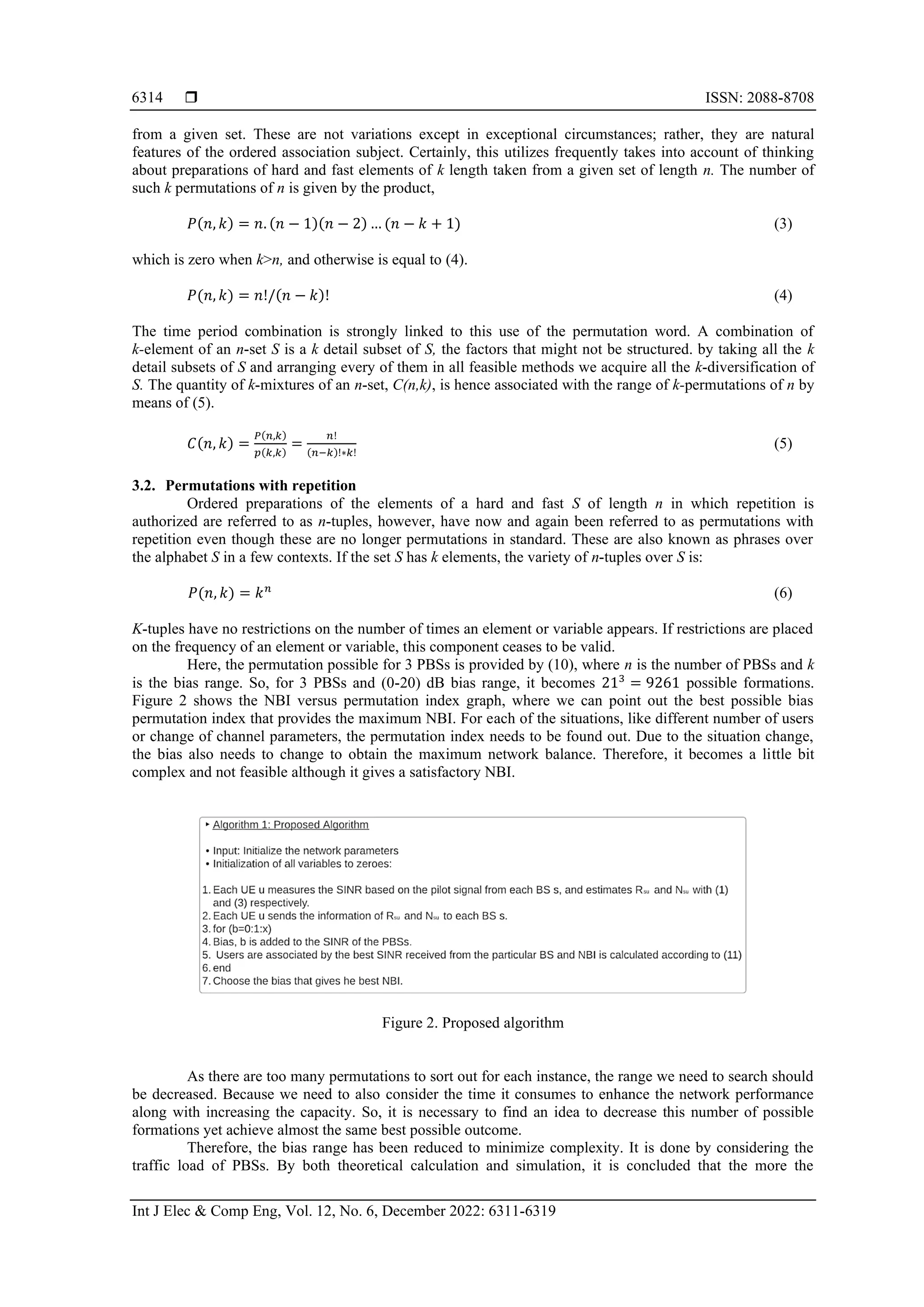 Permutation based load balancing technique for long term evolution advanced heterogeneous ...
