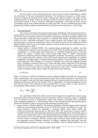 Analytical Modelling of Power Efficient Reliable Operation of Data Fusion in Wireless Sensor ...