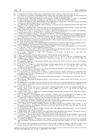 Supervised and unsupervised data mining approaches in loan default prediction | PDF