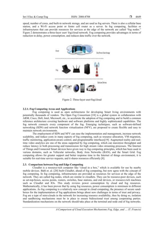 A Comparison of Cloud Execution Mechanisms Fog, Edge, and Clone Cloud Computing | PDF