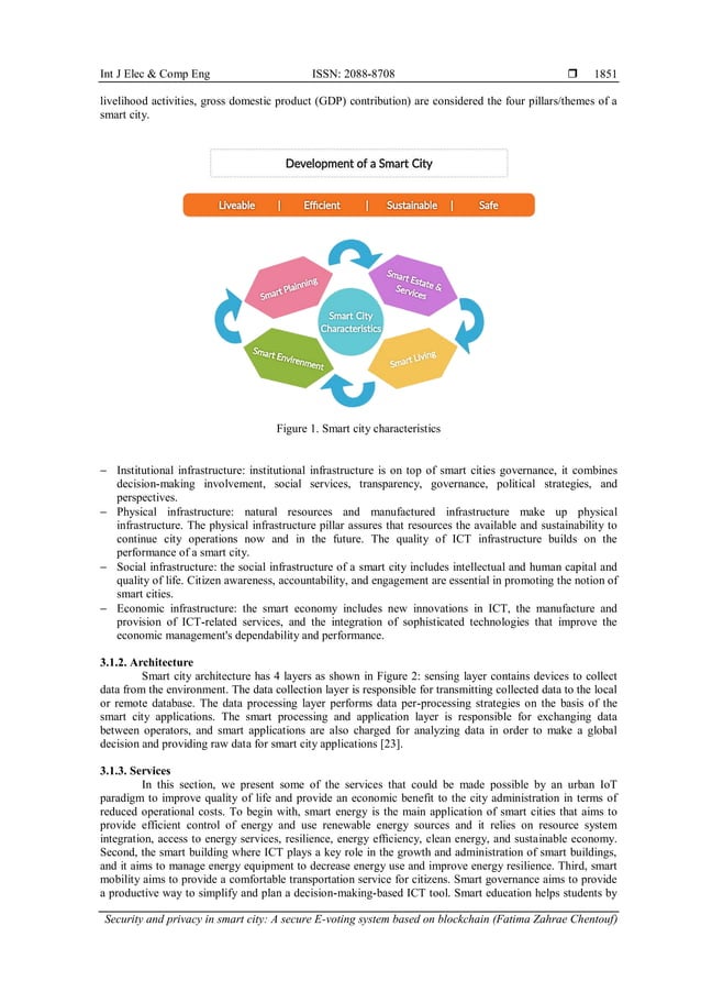Security and privacy in smart city: a secure e-voting system based on blockchain | PDF