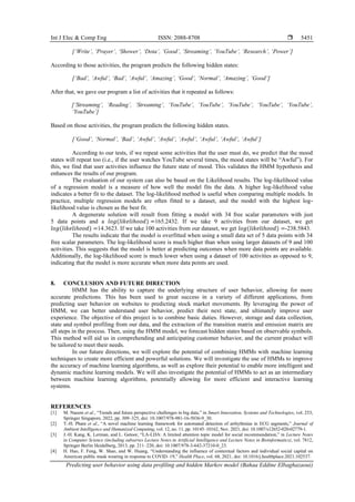 Predicting user behavior using data profiling and hidden Markov model | PDF | Internet | Computing