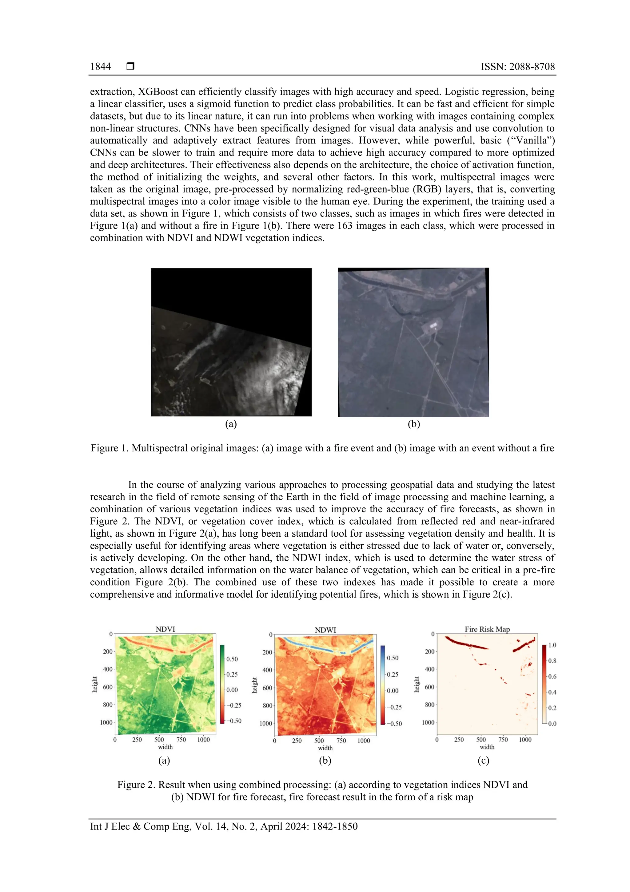 Predicting And Detecting Fires On Multispectral Images Using Machine Learning Methods Pdf