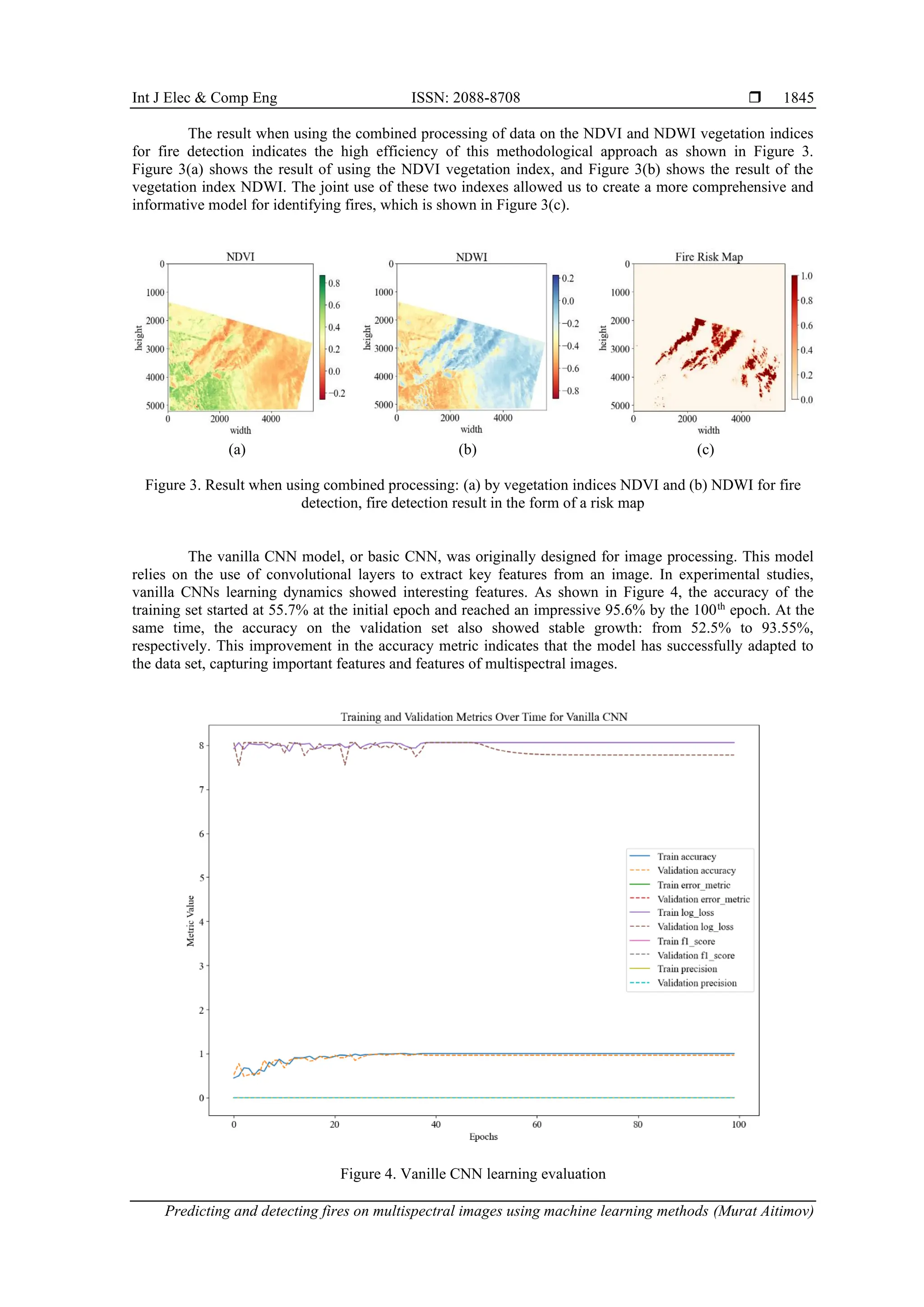 Predicting And Detecting Fires On Multispectral Images Using Machine Learning Methods Pdf