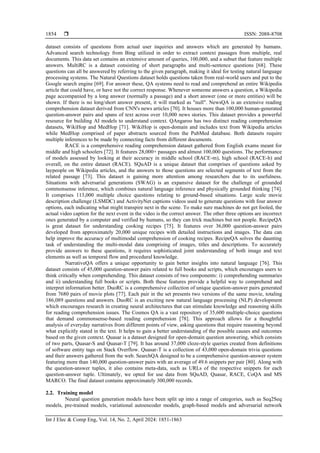 Development of system for generating questions, answers, distractors using transformers | PDF