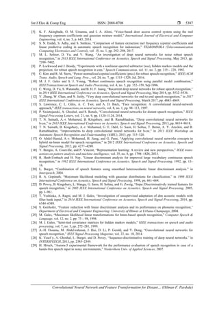 Convolutional Neural Network and Feature Transformation for Distant Speech Recognition | PDF ...