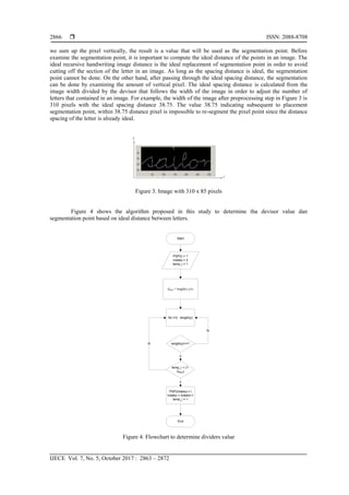 Cursive Handwriting Segmentation Using Ideal Distance Approach | PDF