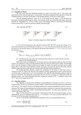 Improving The Performance of Viterbi Decoder using Window System | PDF