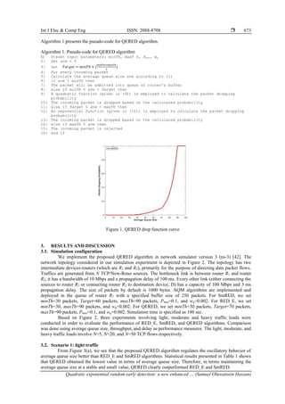 Quadratic exponential random early detection: a new enhanced random early detection-oriented ...