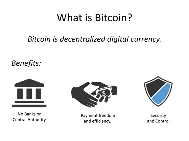 Bitcoin 101 Intro Presentation | PPTX