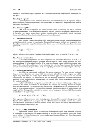 Classification of arecanut using machine learning techniques | PDF