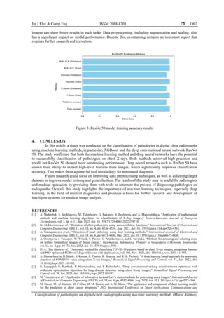 Classification of pathologies on digital chest radiographs using machine learning methods | PDF