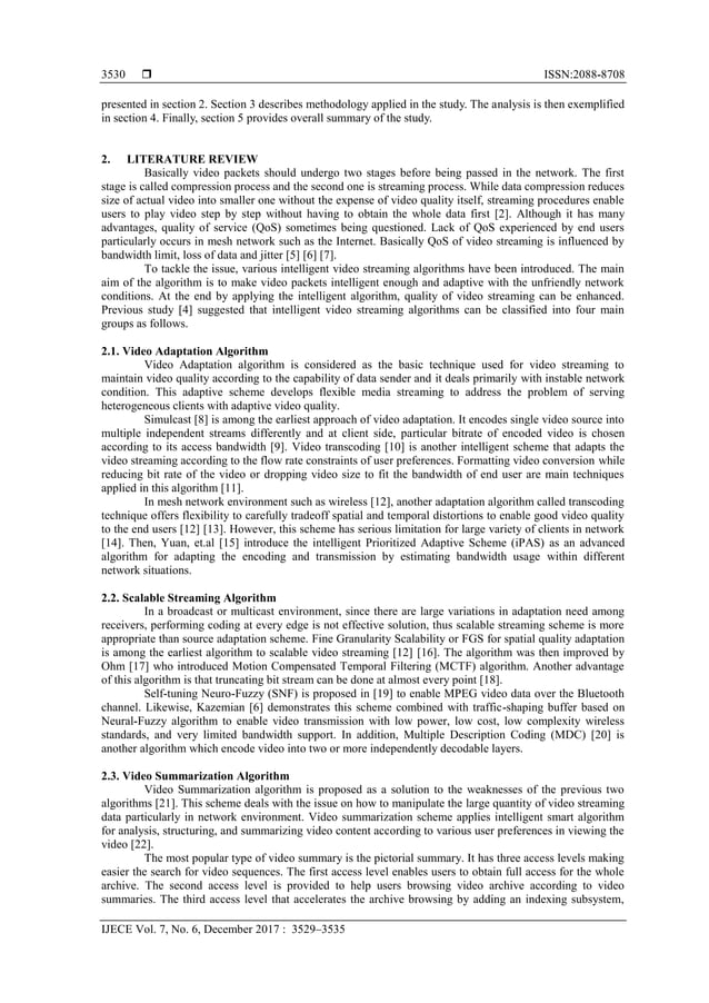 Decision Making Analysis Of Video Streaming Algorithm For Private Cloud Computing Infrastructure
