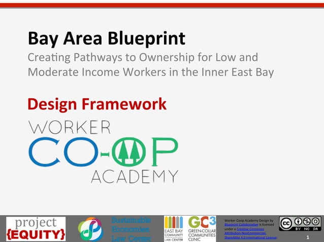 Bay area blueprint coop academydesignframework_final | PPT