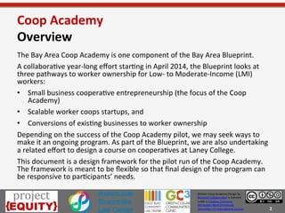Bay area blueprint coop academydesignframework_final | PDF