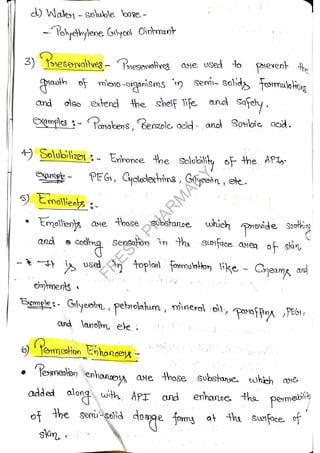 Pharmaceutical_Product_Development_8th_sem_Unit_2_Complete_Notes_By ...