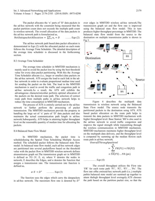 Higher Throughput Maintenance Using Average Time Standard for Multipath ...