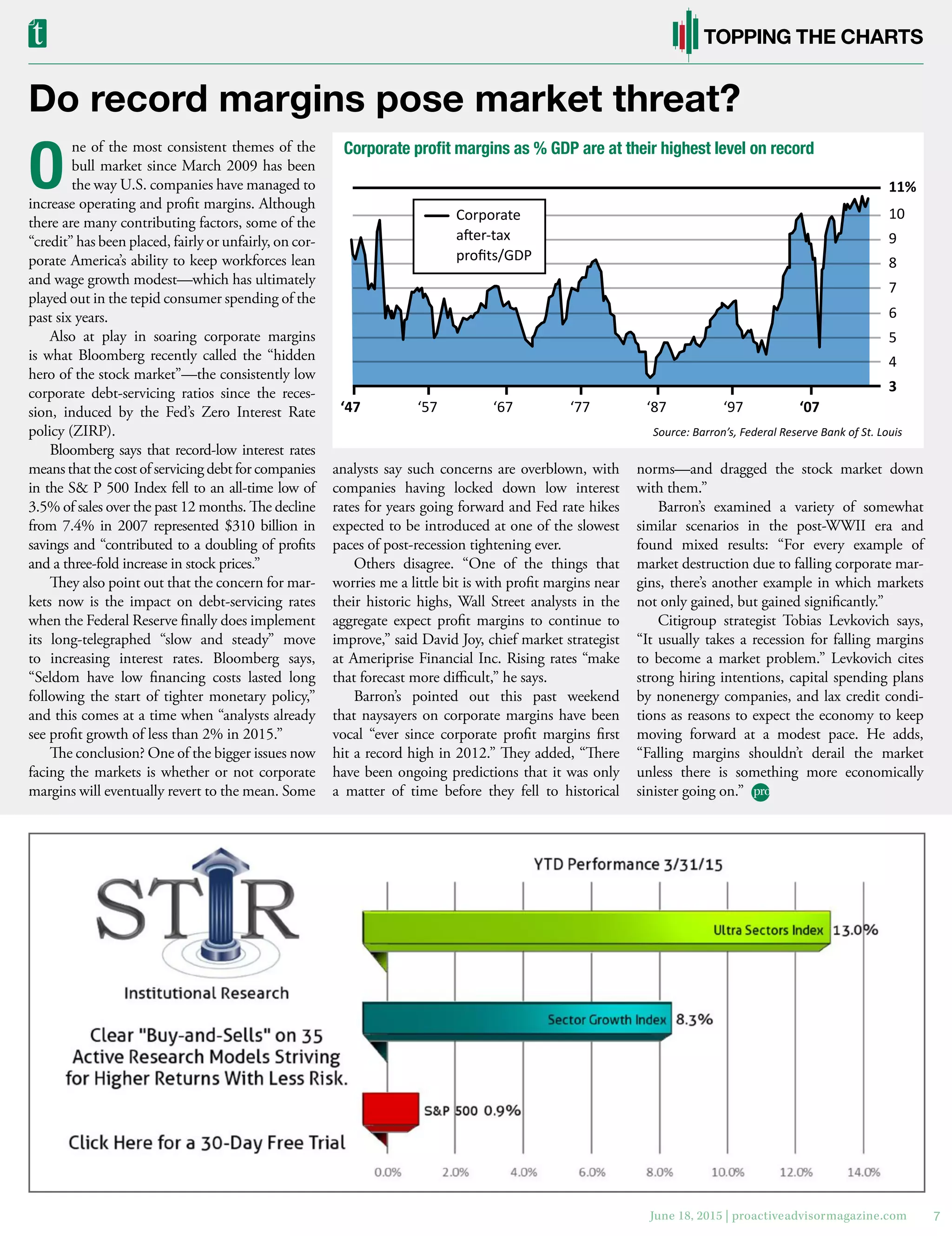 Bob Pearson – Proactive Advisor Magazine – Volume 6, Issue 11 | PDF