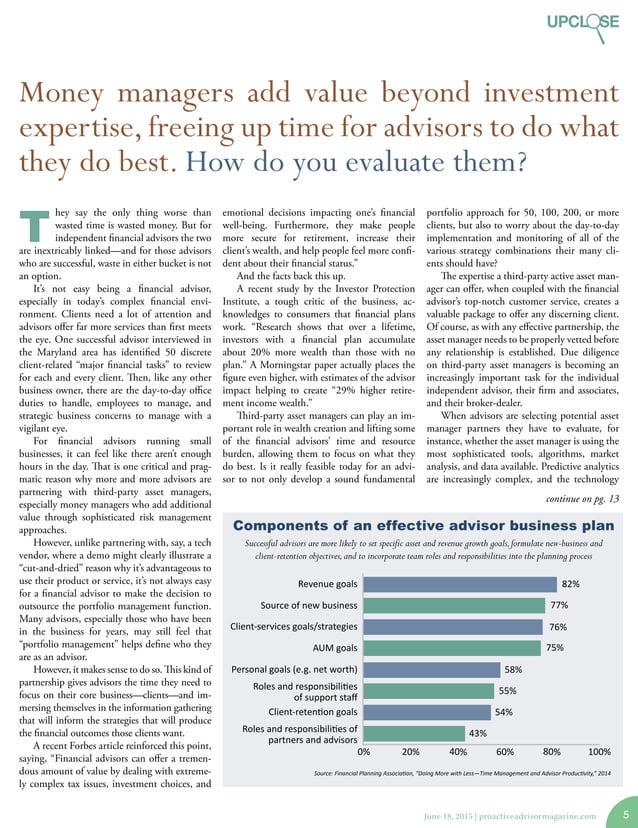 Bob Pearson – Proactive Advisor Magazine – Volume 6, Issue 11 | PDF