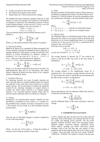 Silhouette Threshold Based Text Clustering for Log Analysis | PDF