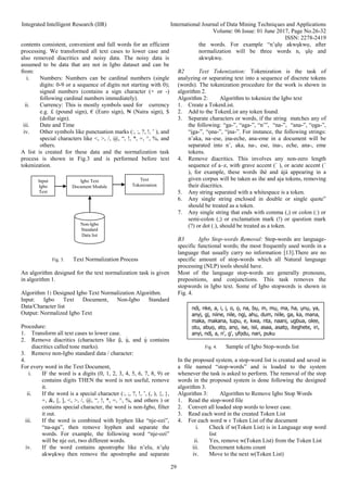 Analysis and Representation of Igbo Text Document for a Text-Based System | DOC | Computing ...