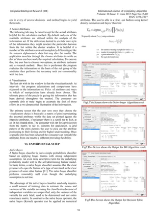 A Tentative analysis of Liver Disorder using Data Mining Algorithms J48 ...