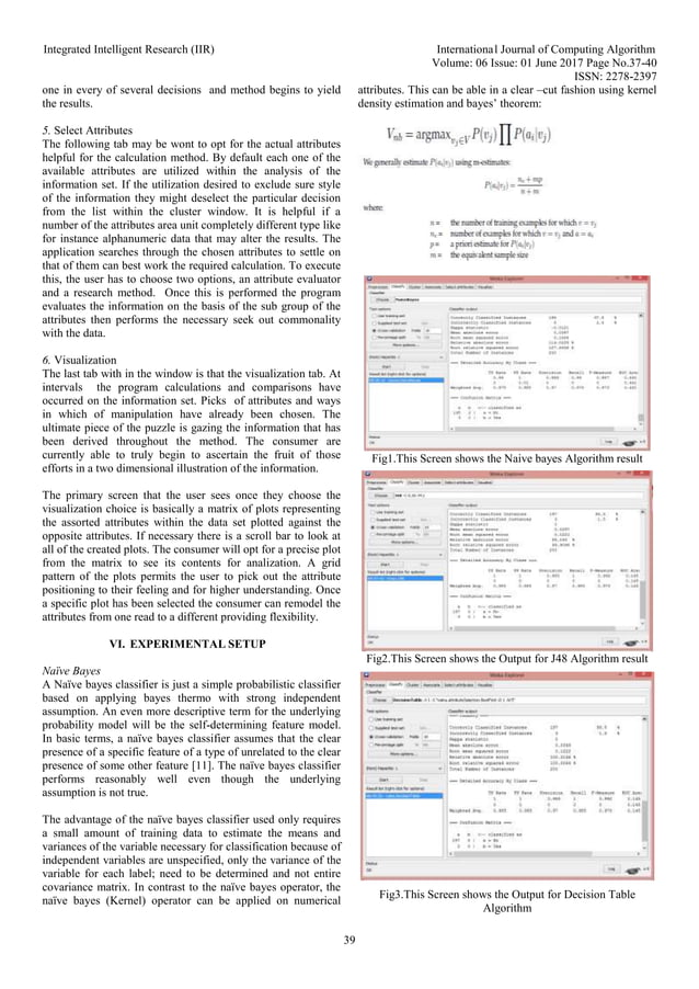 A Tentative analysis of Liver Disorder using Data Mining Algorithms J48, Decision Table and ...