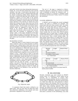 Performance Comparison of Cluster based and Threshold based Algorithms for Detection and ...
