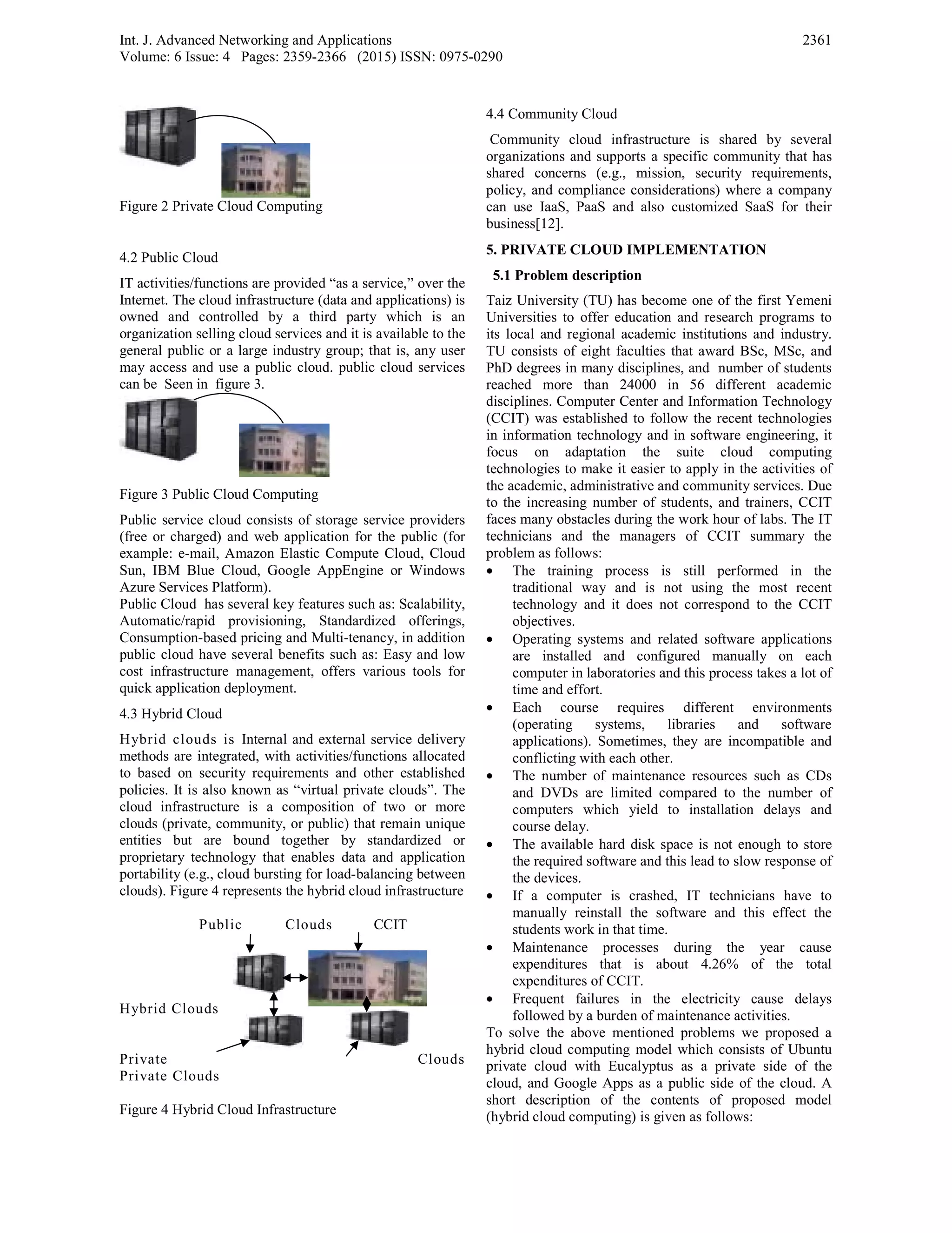 Exploring the Feasibility of Adopting Cloud Computing in Computer Center Taiz University | PDF