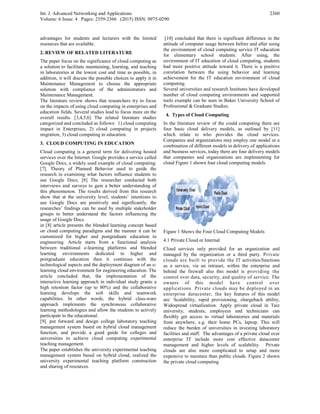 Exploring the Feasibility of Adopting Cloud Computing in Computer ...