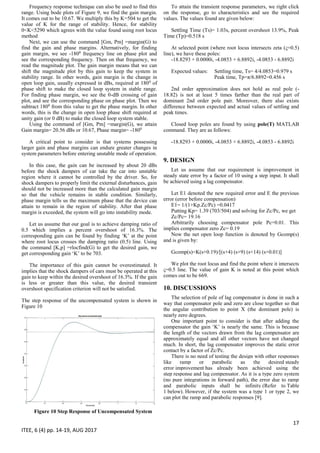 Design and Analysis of a Control System Using Root Locus and Frequency Response Methods | PDF ...