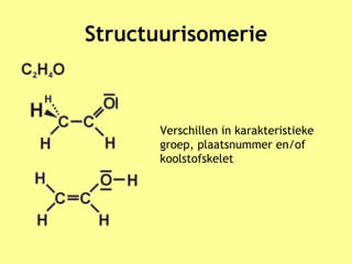 V6 overzicht isomerie | PPT