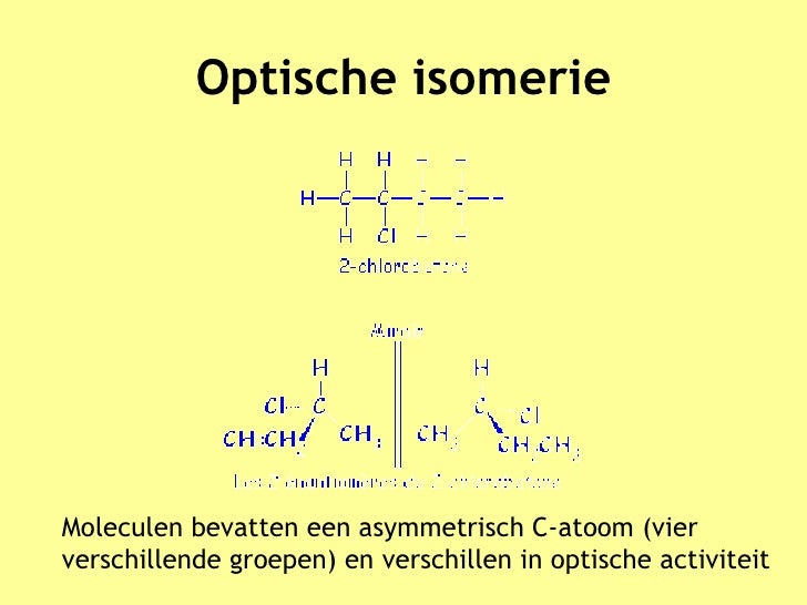 V6 overzicht isomerie