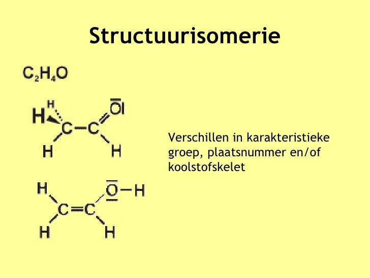 V6 overzicht isomerie