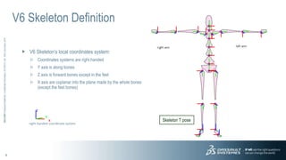 unified skeleton for real time mocap | PPT