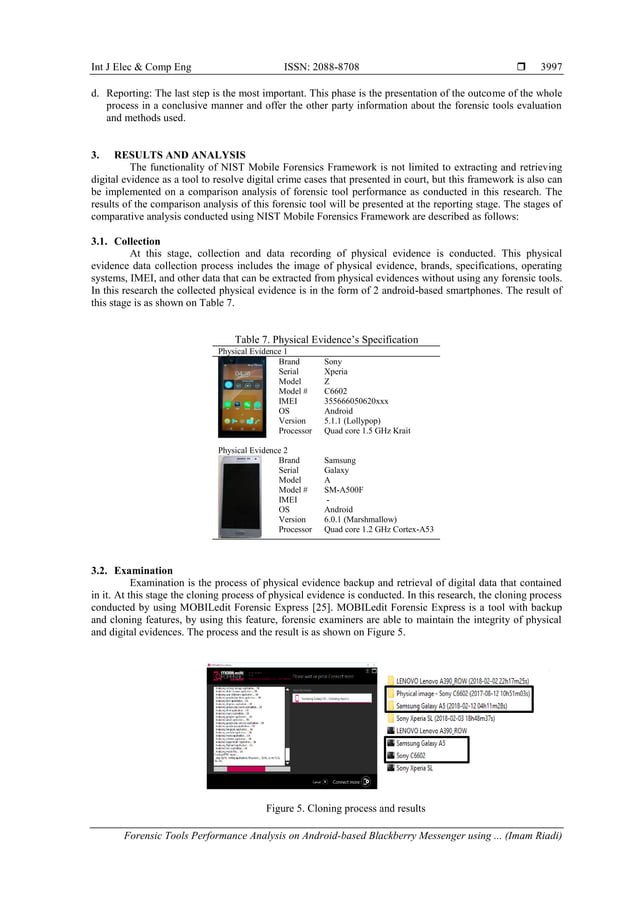 Forensic Tools Performance Analysis On Android Based Blackberry