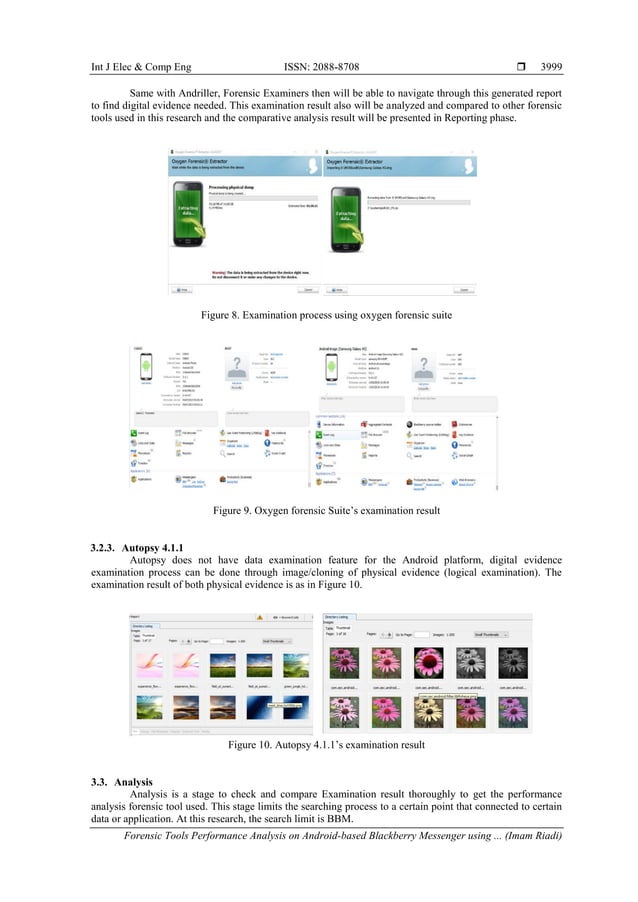 Forensic Tools Performance Analysis On Android Based Blackberry