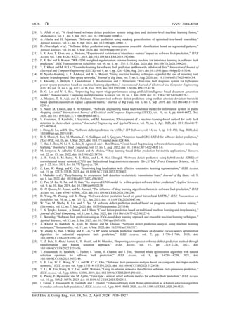 Insights of effectivity analysis of learning-based approaches towards software defect prediction ...