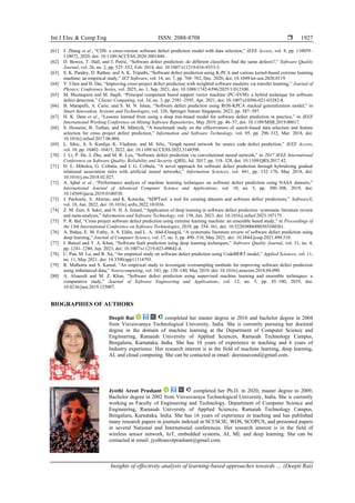 Insights of effectivity analysis of learning-based approaches towards ...