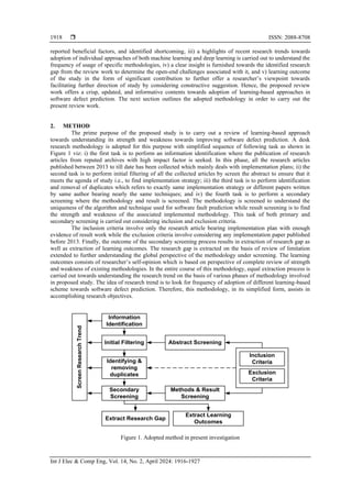 Insights of effectivity analysis of learning-based approaches towards software defect prediction ...