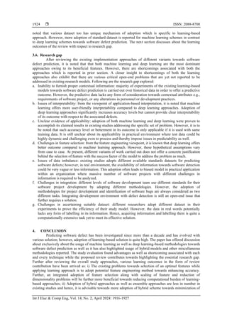 Insights of effectivity analysis of learning-based approaches towards ...