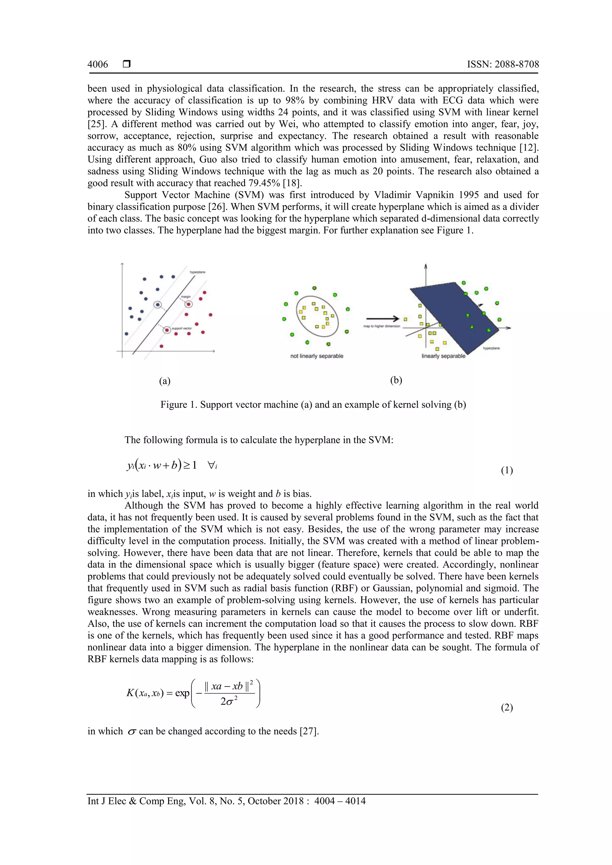 Galvanic Skin Response Data Classification for Emotion Detection | PDF