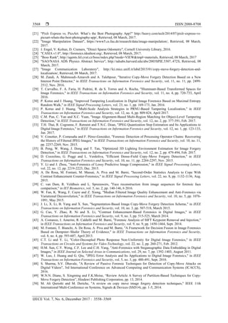 Reviewing the Effectivity Factor in Existing Techniques of Image ...