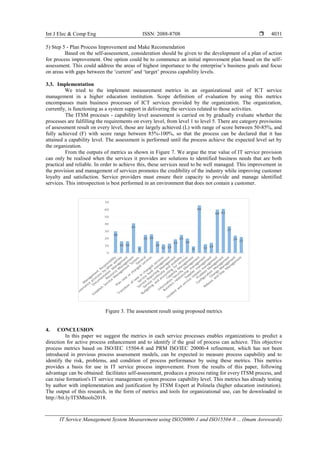 IT Service Management System Measurement using ISO20000-1 and ISO15504-8: Developing a Solution ...