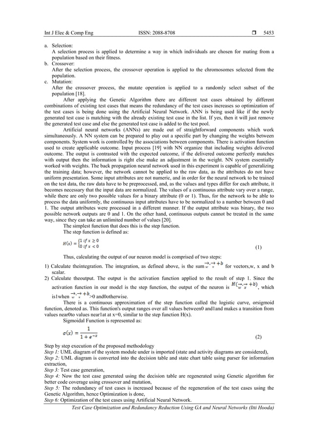 Test Case Optimization And Redundancy Reduction Using Ga And Neural Networks Pdf
