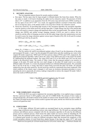 Multi-level encryption for 3D mesh model based on 3D Lorenz chaotic map and random number ...