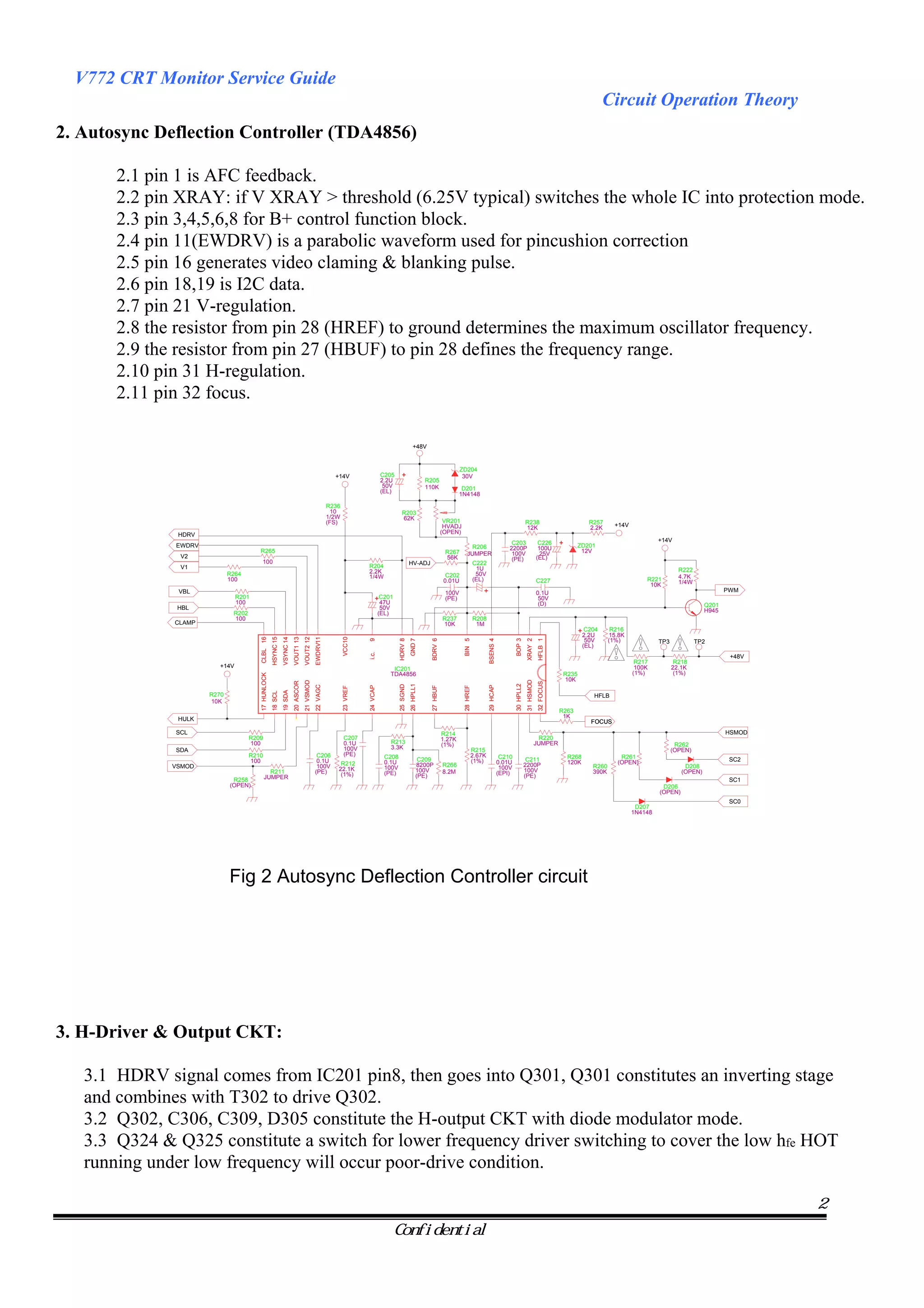 V772 circuit operation theory | PDF