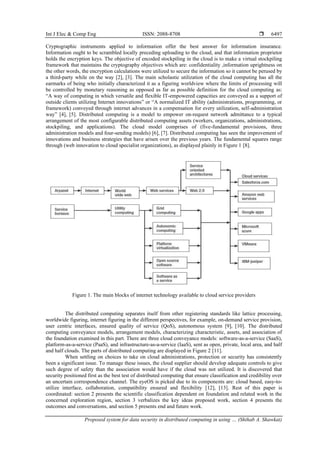 Proposed system for data security in distributed computing in using ...