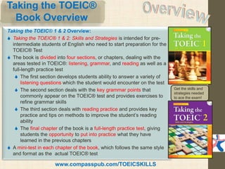 Taking the TOEIC® | PPTX
